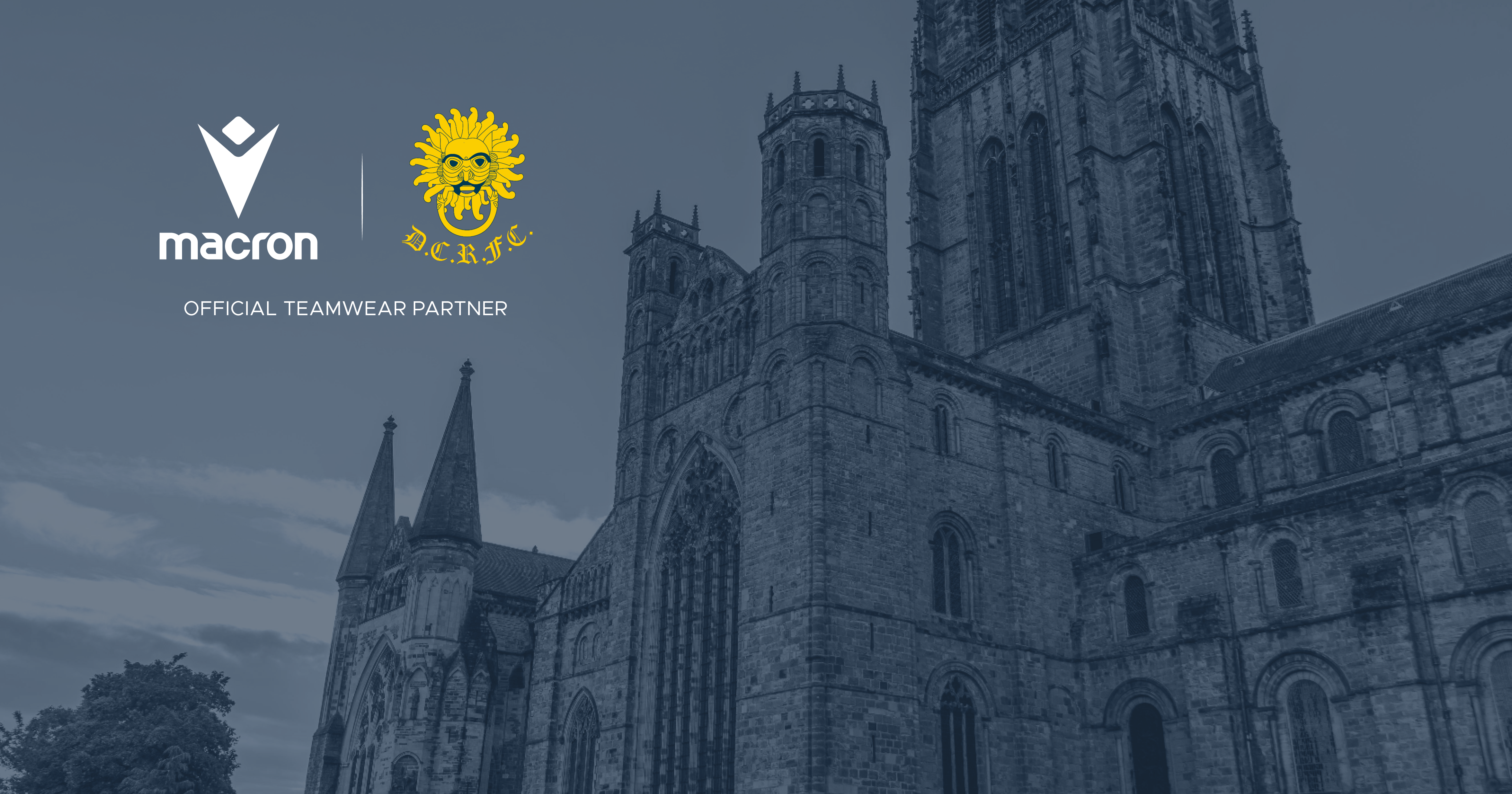Macron Announces New Partnership with Durham City RFC | Macron Sports Hub Tees Valley